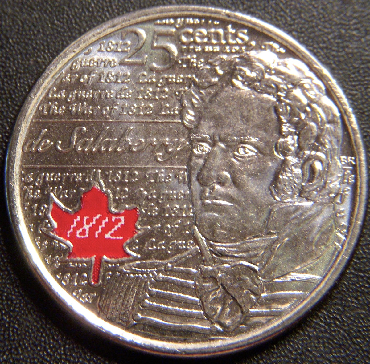 2013 De Salaberry Colorized Quarter - Uncirculated — FUBA