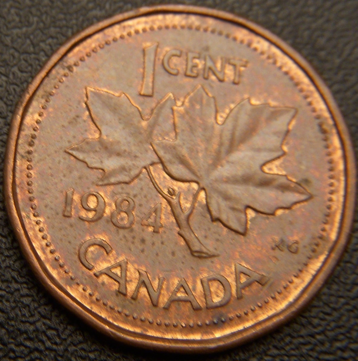 1984 Canadian Cent - VF or Better — FUBA