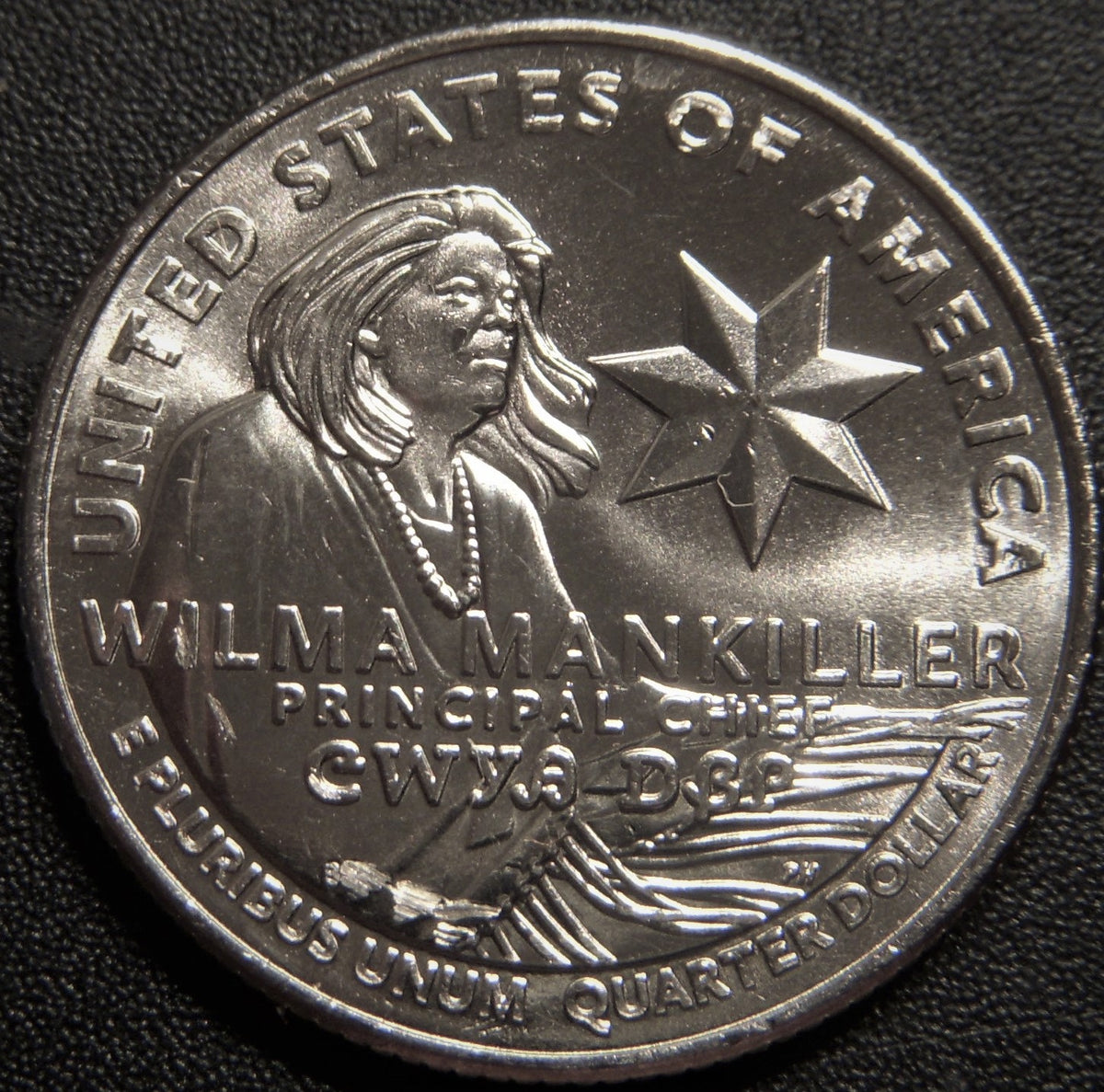 2022-P Wilma Mankiller Quarter - Uncirculated — FUBA