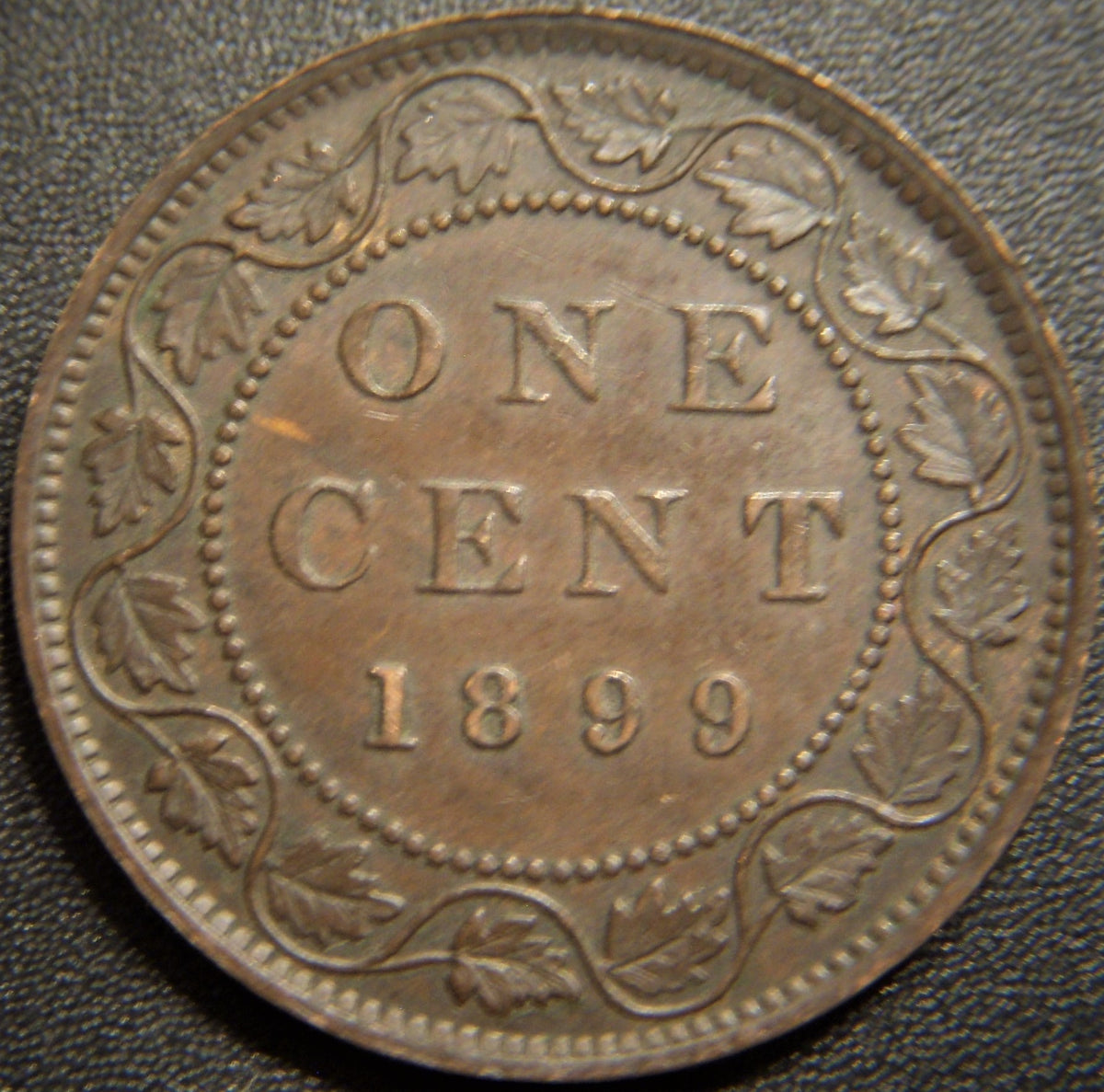 1899 Canadian Large Cent - Extra Fine — FUBA