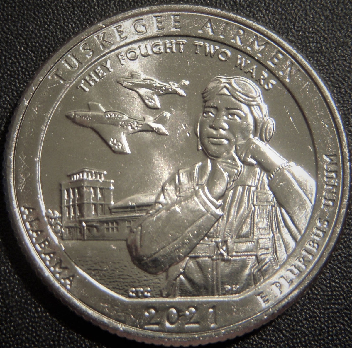 2021-D Tuskegee Airmen Quarter - Uncirculated — FUBA