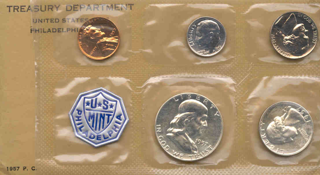 1957 Proof Set — FUBA